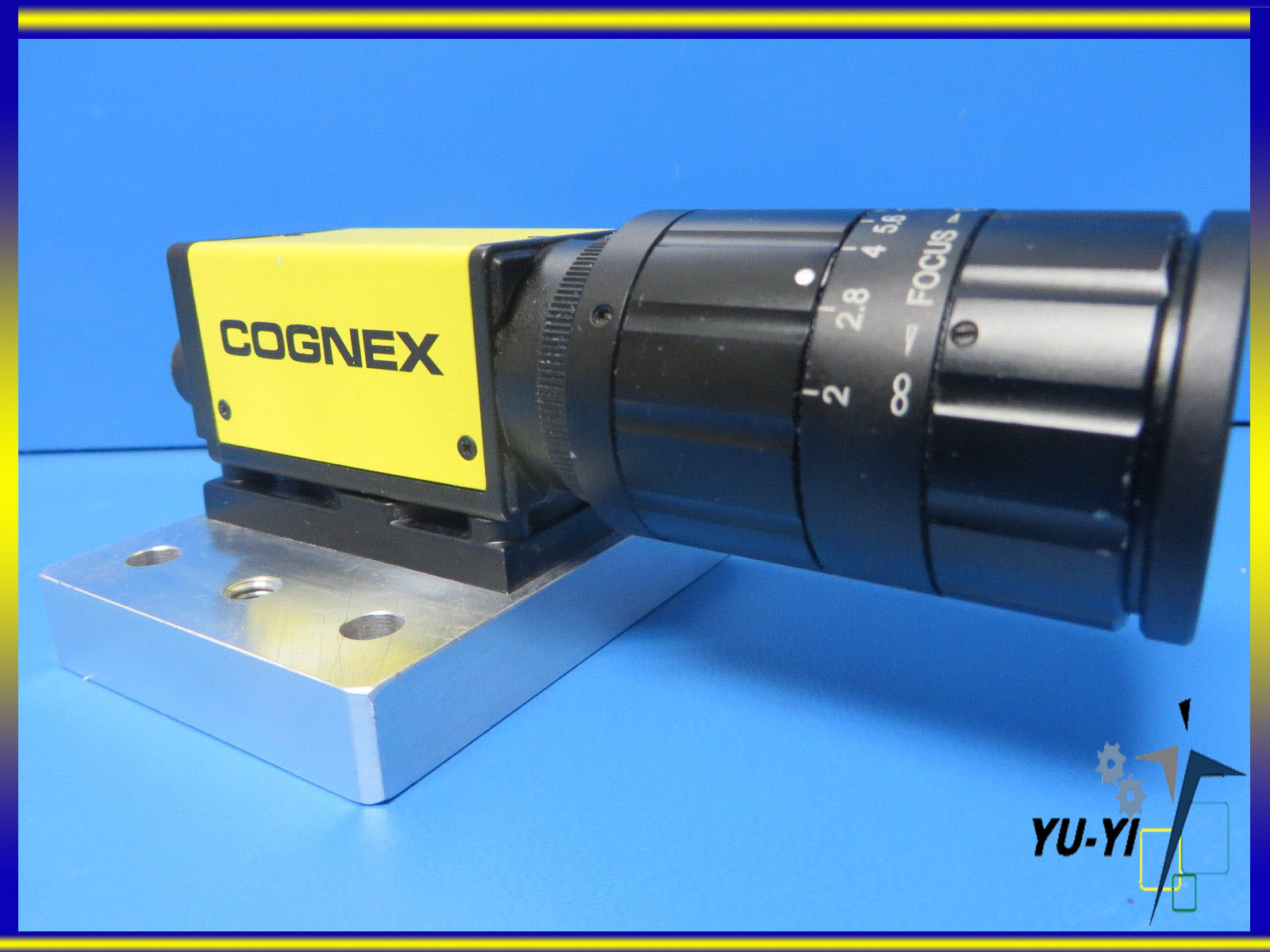 Cognex 1403C In-Sight Micro High Resolution Color Camera w Edmund Optics Lens - 裕益科技自動化設備可程式編碼器 ...